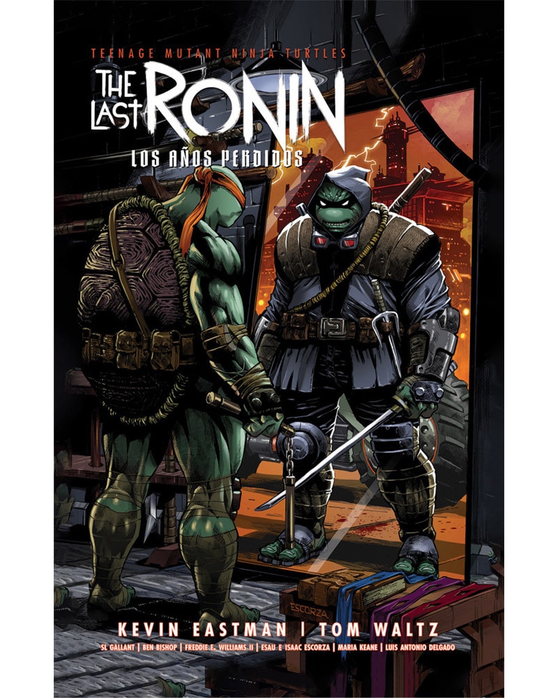 Libro Teenage Mutant Ninja Turtles Los Años Perdidos de Kevin Eastman ...